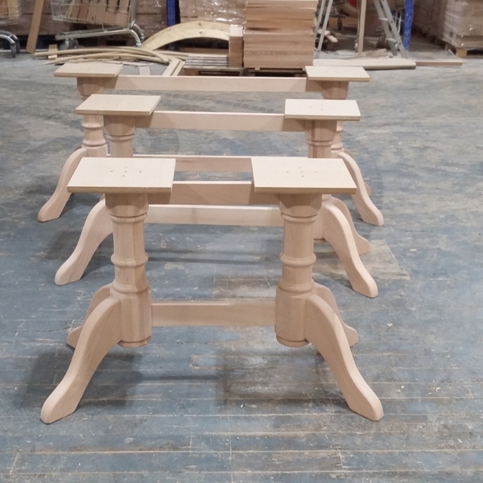 Table & Chair Frames – Earlymatch Wood Turners Timber Decking Specialists