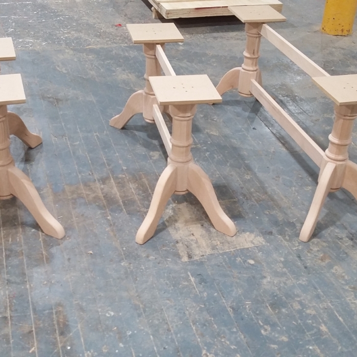 Table & Chair Frames – Earlymatch Wood Turners Timber Decking Specialists